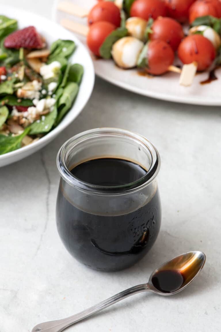 How to Make Balsamic Glaze Reduction {Sauce} - Feel Good Foodie