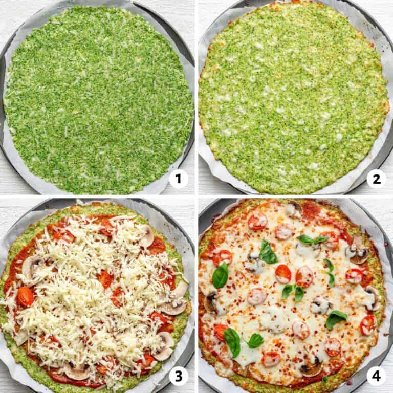 Broccoli Pizza Crust {Gluten Free Recipe} - Feel Good Foodie