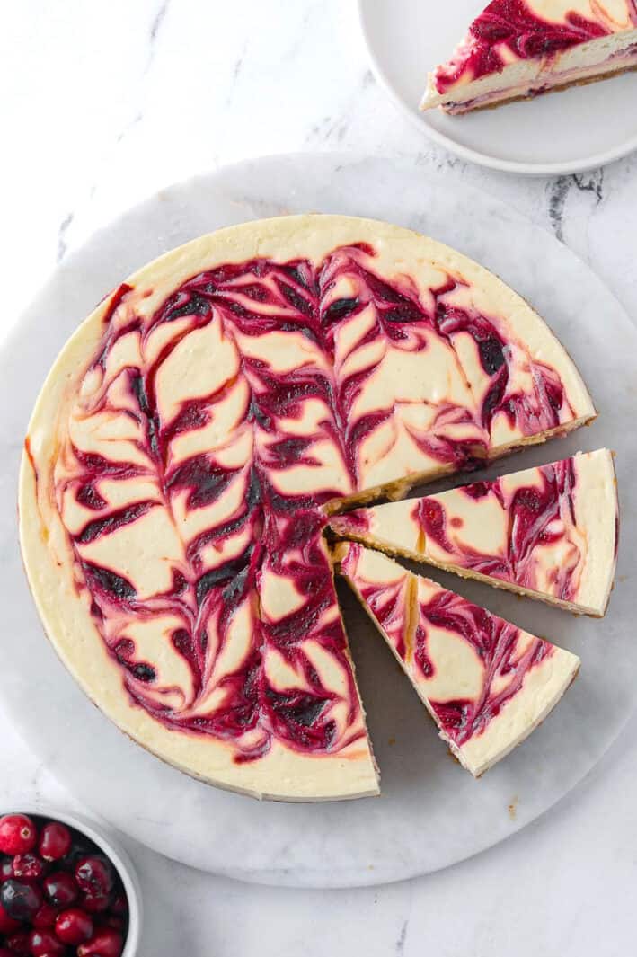 Cranberry Cheesecake