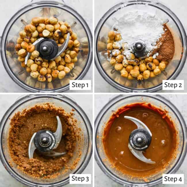 Homemade Nutella {4 Ingredients!} - Feel Good Foodie