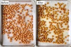 Crispy Crunchy Roasted Chickpeas {Oven or Air Fryer!} - Feel Good Foodie