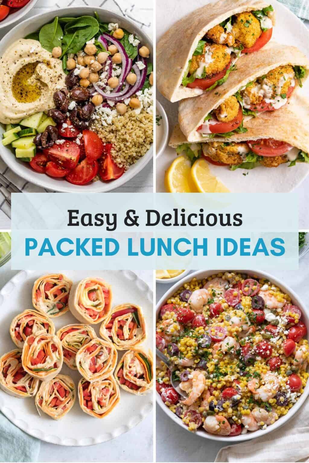 40 Packed Lunch Ideas for School or Work - Feel Good Foodie