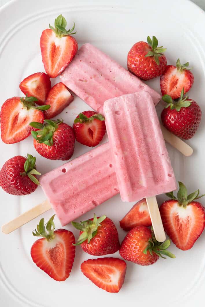 Cottage Cheese Ice Cream Bars {4 Flavor Options!} - Feel Good Foodie