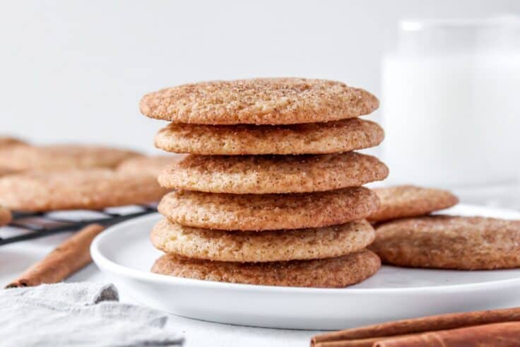 Soft and Chewy Snickerdoodles