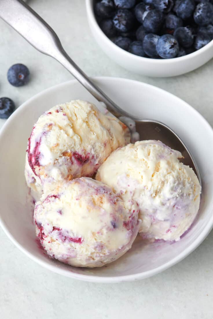 Blueberry Ice Cream
