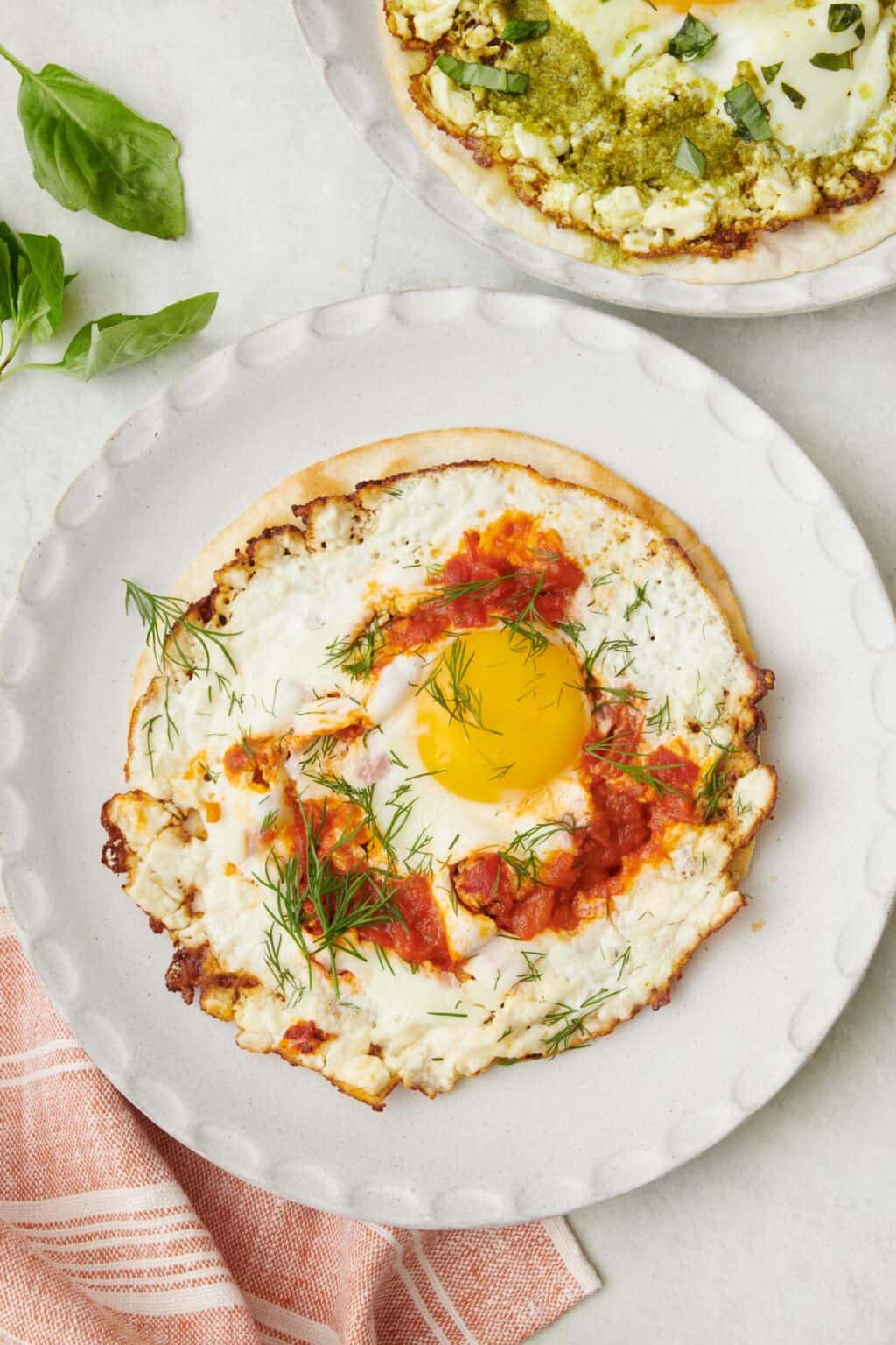 Crispy Feta Fried Eggs