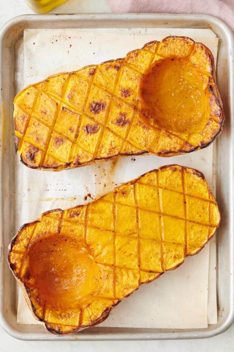 How to Roast Butternut Squash Halves