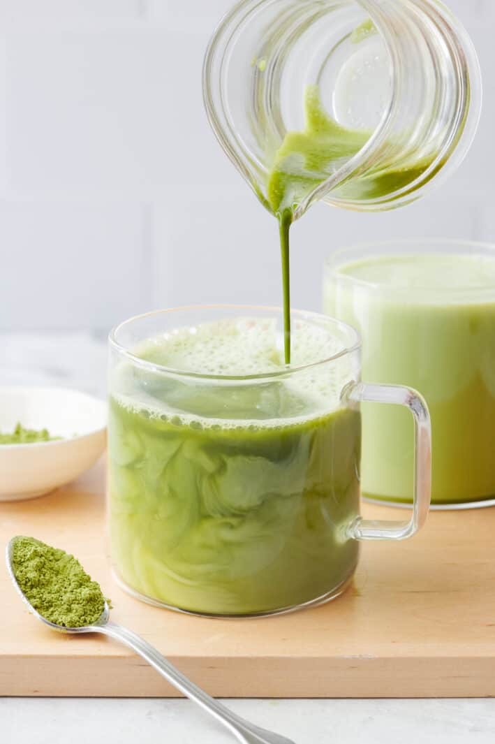 Hot Hot Matcha Latte {Step-by-Step Photos} - Feel Good Foodie