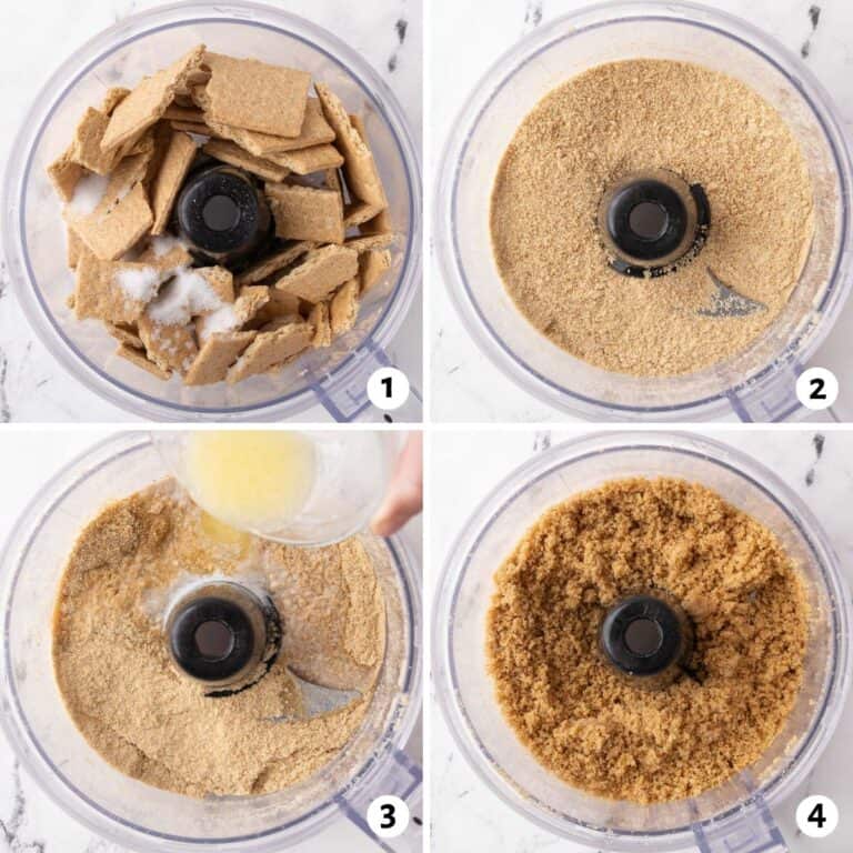 Easy Graham Cracker Crust {2-Ways!} - Feel Good Foodie