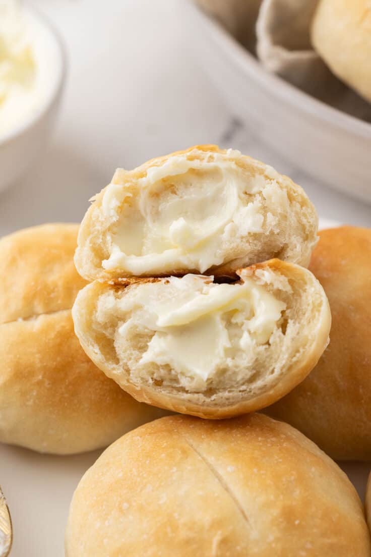 Easy French Bread Dinner Rolls