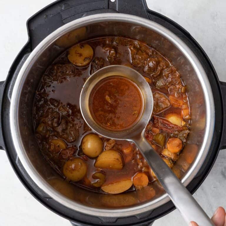 Instant Pot Beef Stew with My Secret Ingredient