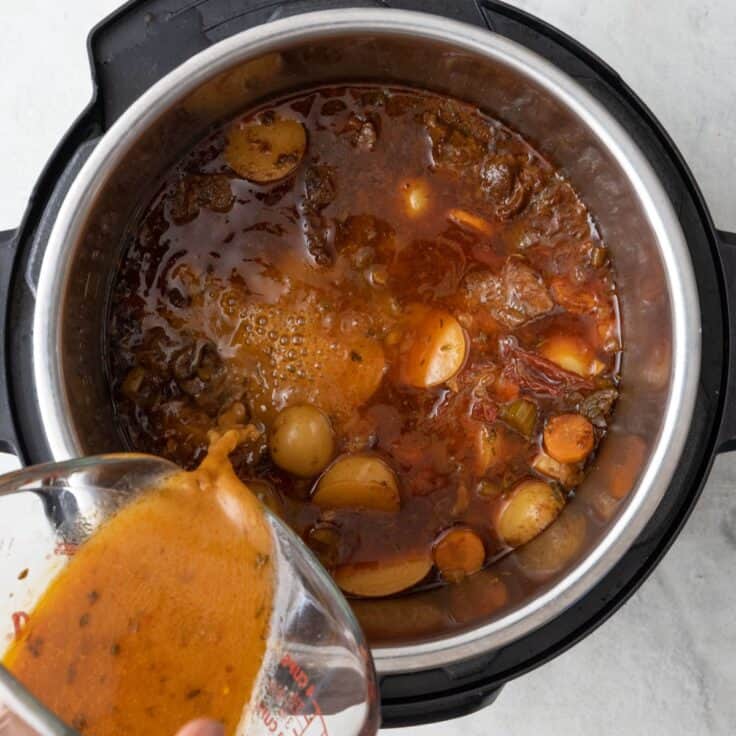 Instant Pot Beef Stew with My Secret Ingredient