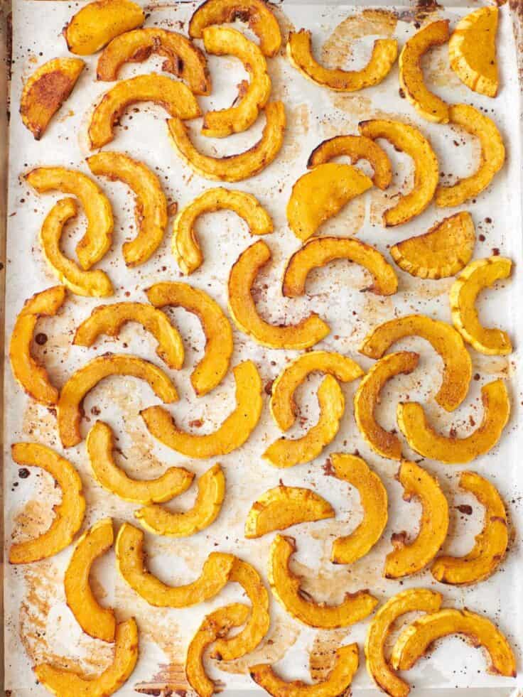 Roasted Delicata Squash Recipe 5 Minute Prep