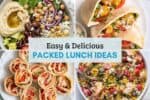 60 Packed Lunch Ideas for School or Work