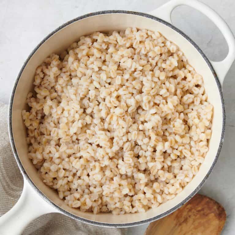 How to Cook Barley {Stovetop or IP!} - Feel Good Foodie