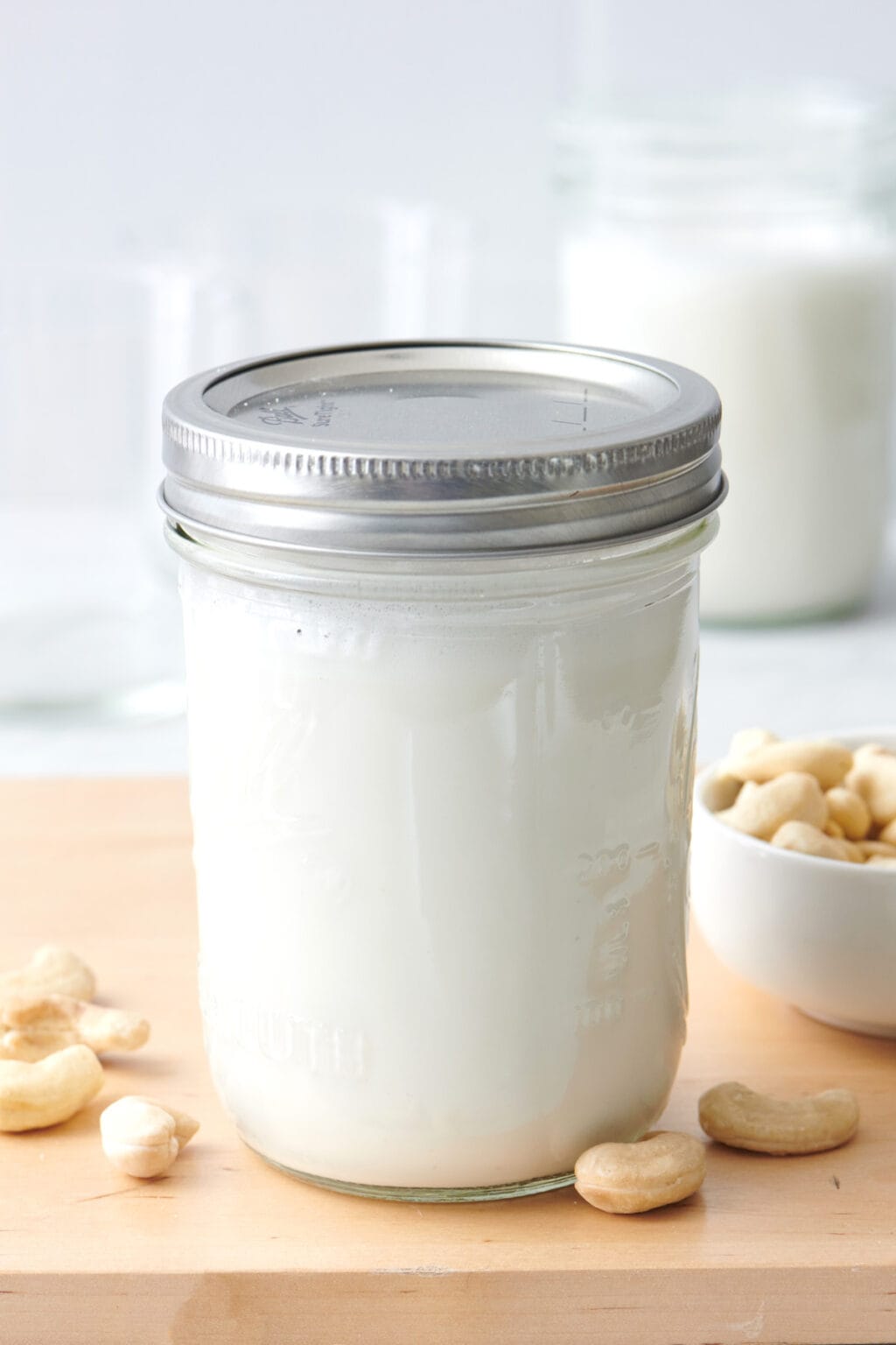 How to Make Cashew Milk {2 Ingredient Base Recipe} - Feel Good Foodie