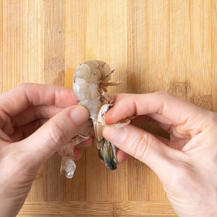 How To Peel Shrimp {2 Ways}