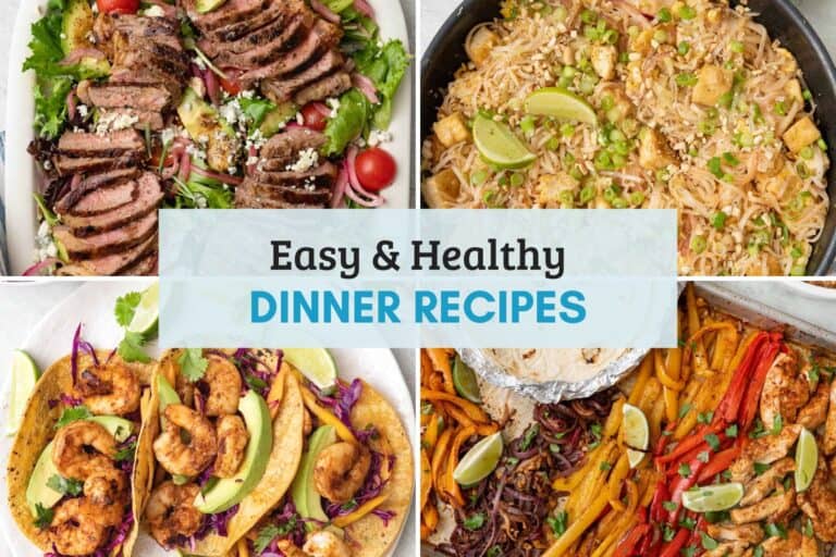 85+ Easy Healthy Dinner Recipes