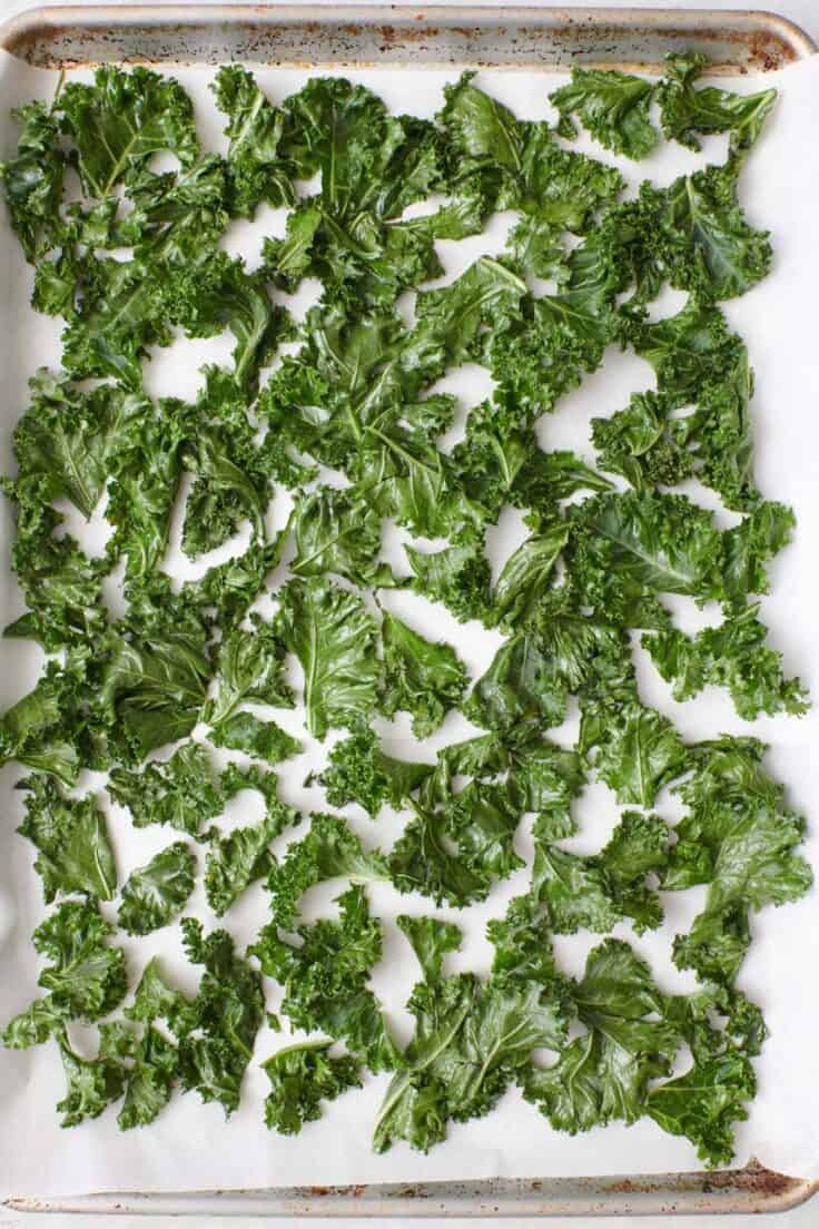 Crispy Baked Kale Chips {Base Recipe!}