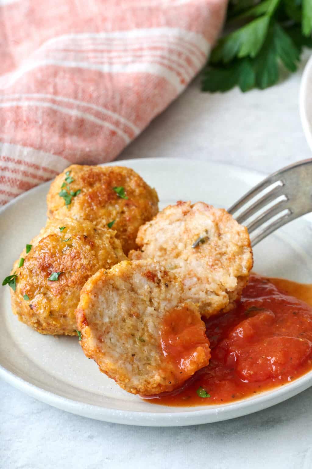 Easy Chicken Meatballs Baked Recipe Ready in 30