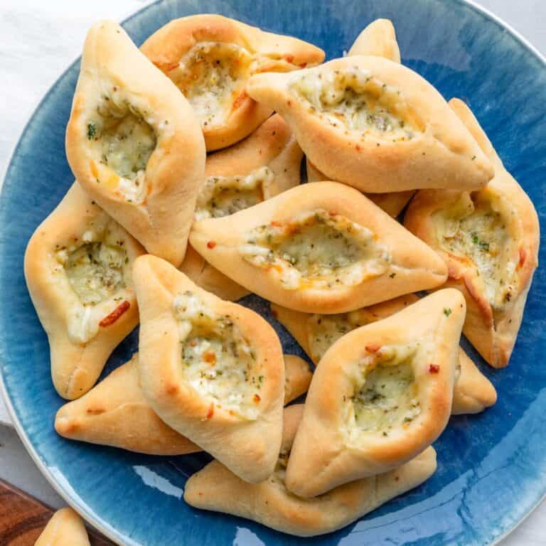 Easy Cheese Fatayer - Feel Good Foodie