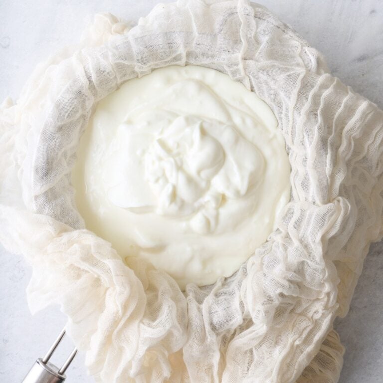 Authentic Labneh Recipe {2 Ingredients to Make!)