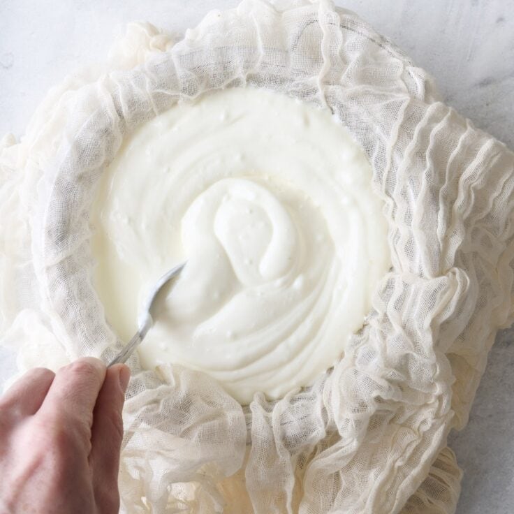 Authentic Labneh Recipe {2 Ingredients to Make!)