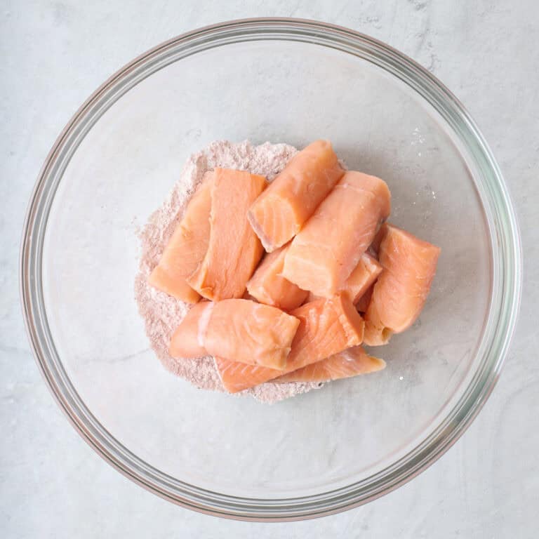 Crispy Salmon Fish Sticks Recipe