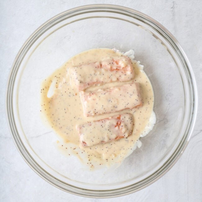 Crispy Salmon Fish Sticks