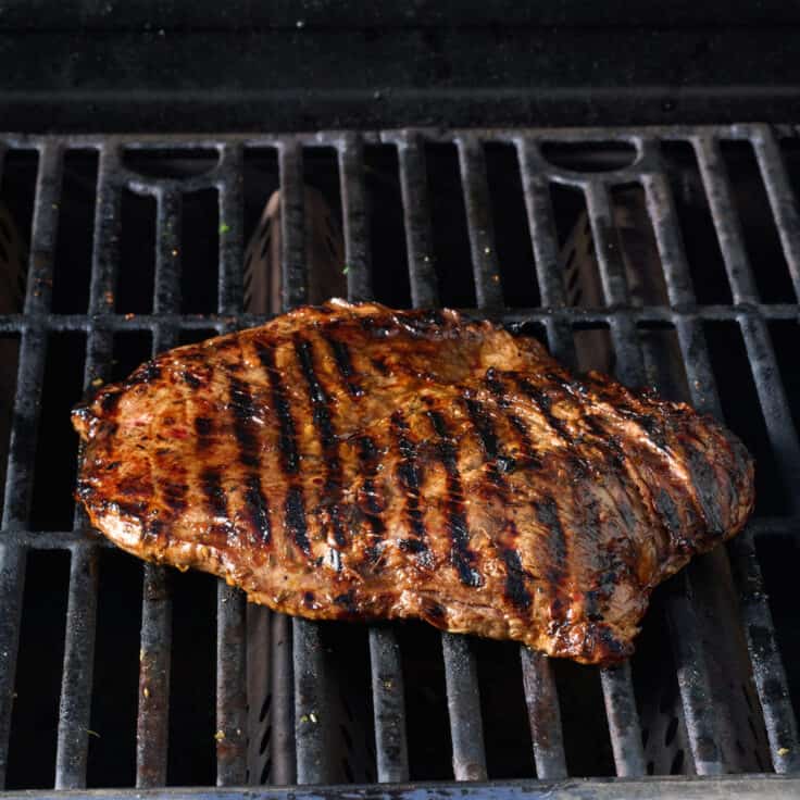 Grilled Flank Steak Recipe with Marinade