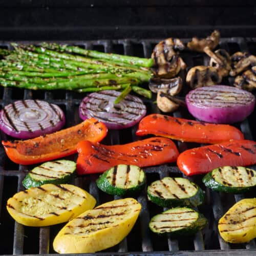 Mixed Grilled Vegetable Recipe (Asparagus, Zucchini, and More)