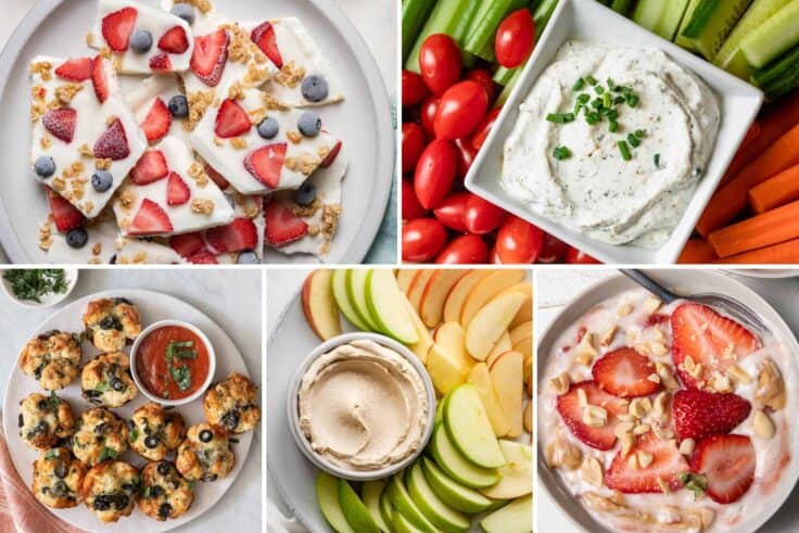 25+ Kid Friendly Yogurt Snacks - Feel Good Foodie