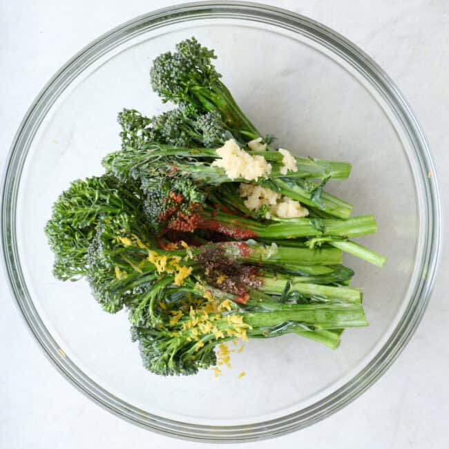 Roasted Broccolini Recipe with Garlic and Lemon