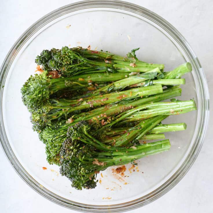 Roasted Broccolini Recipe with Garlic and Lemon