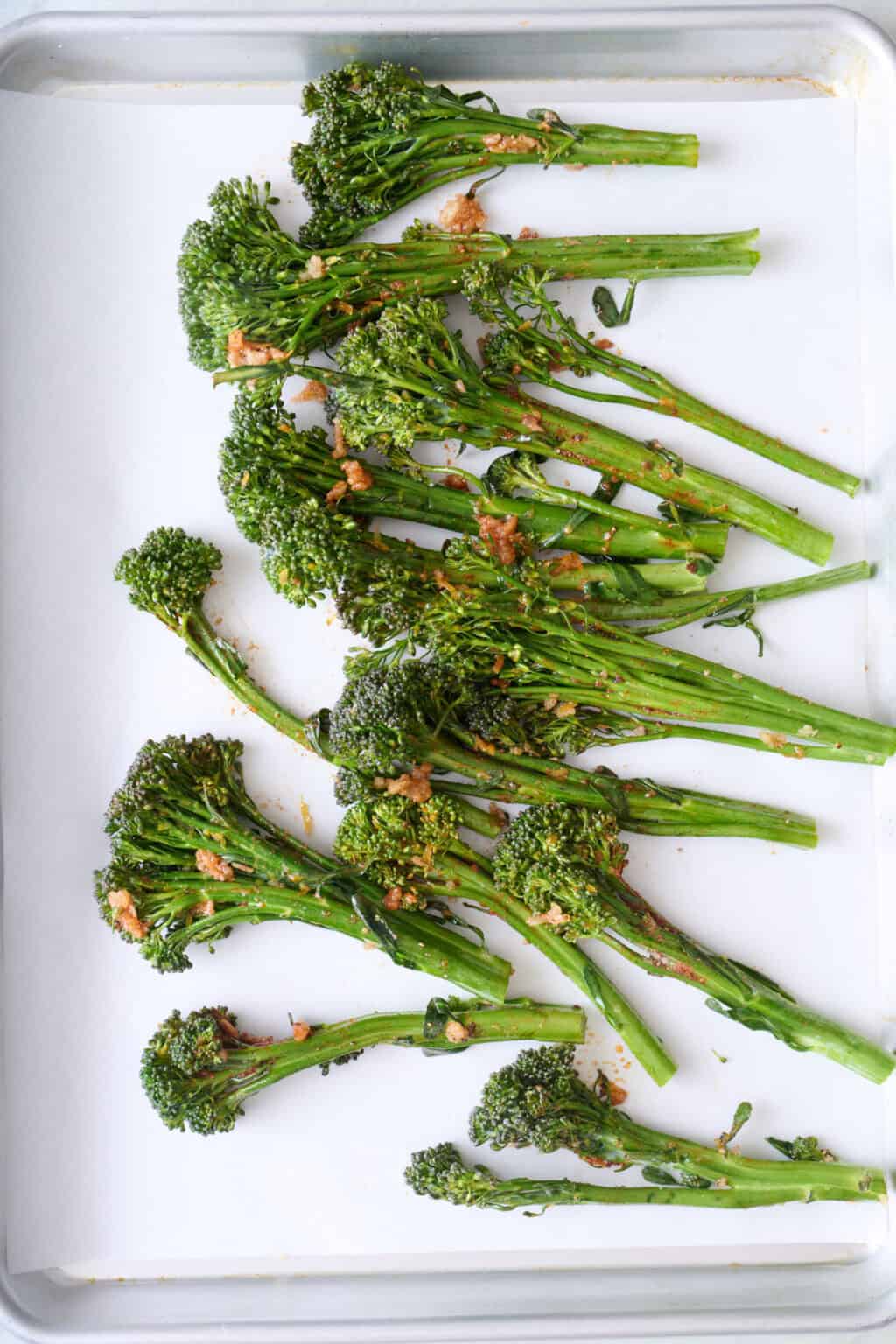 Roasted Broccolini Recipe with Garlic and Lemon