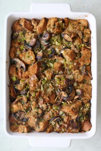 The Best Mushroom Stuffing Recipe (3 Types of Mushrooms)