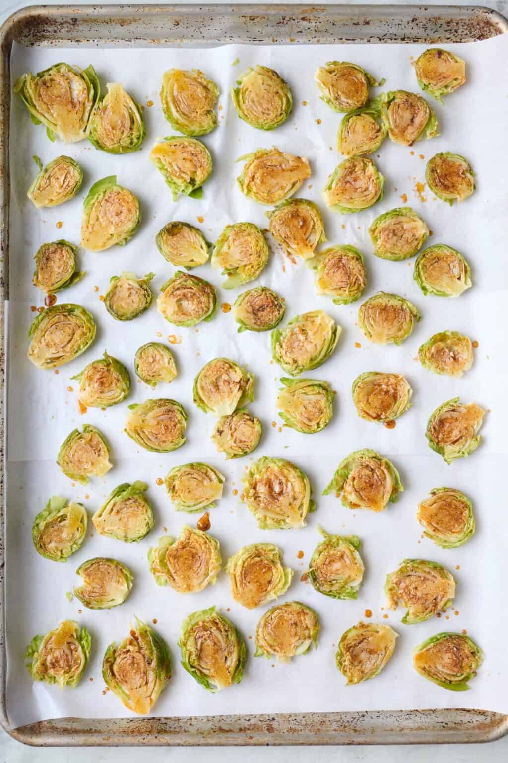 Crispy Smashed Brussels Sprouts Recipe