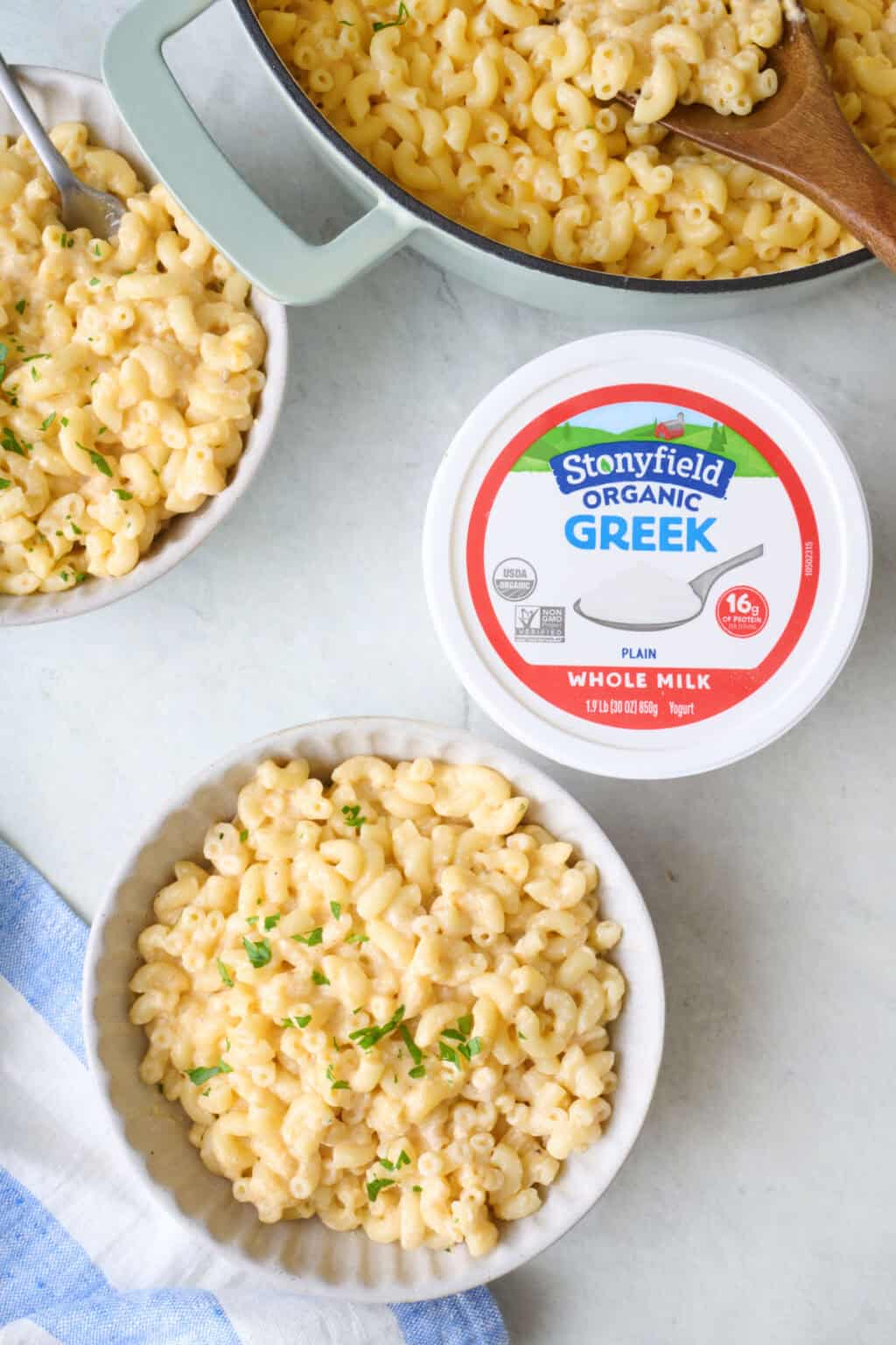 Greek Yogurt Mac and Cheese
