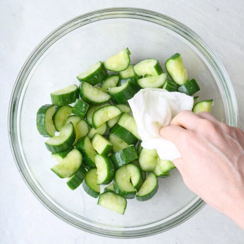 Smashed Cucumber Salad
