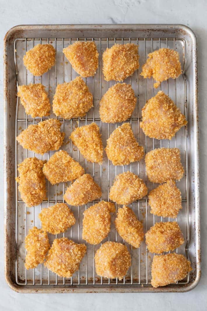 Crispy Baked Chicken Nuggets - Feel Good Foodie