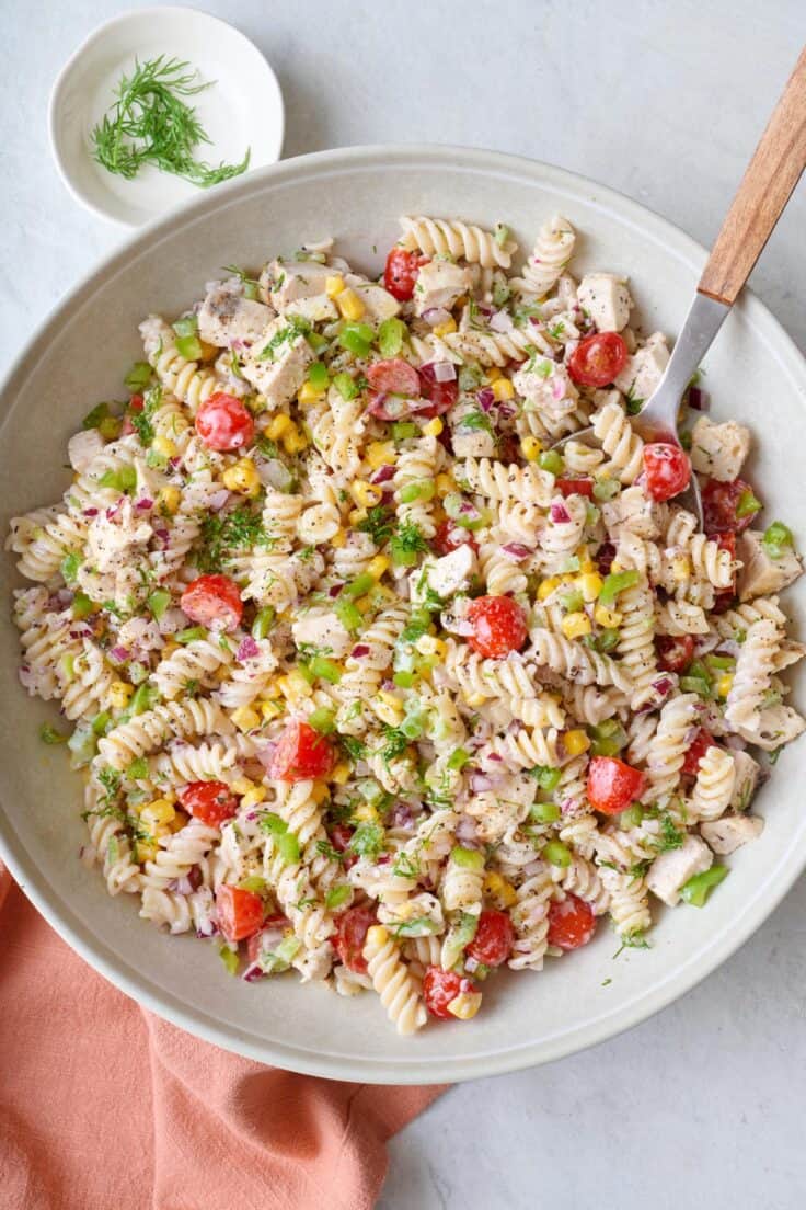 Pasta with Yogurt Sauce {Lebanese Recipe} - Feel Good Foodie
