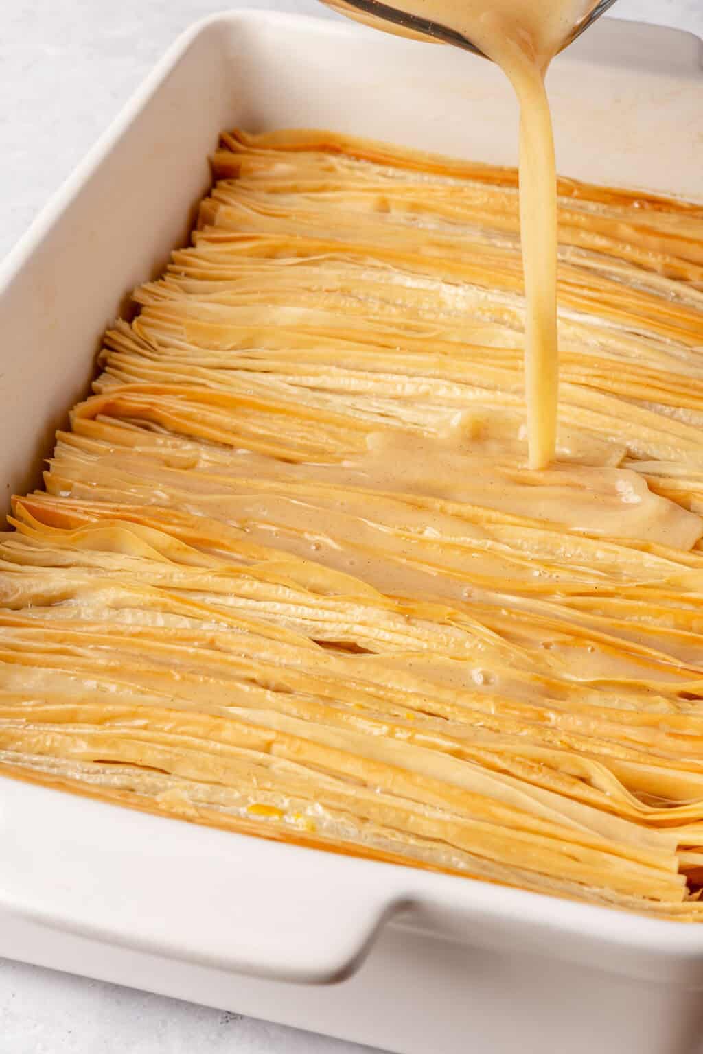 Viral TikTok Phyllo Crinkle Cake - Feel Good Foodie