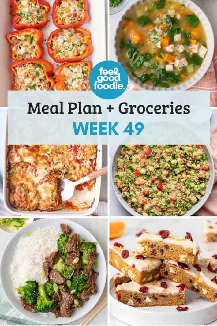 Personalized FREE Meal Plans - Feel Good Foodie