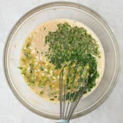 Lebanese Omelette {Authentic Ejjeh Recipe} - Feel Good Foodie