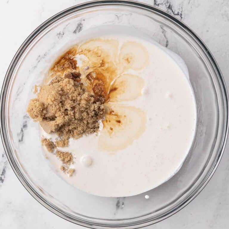 Gingerbread Recipe {Brown Sugar Whipped Cream Topping}