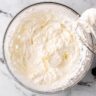Gingerbread Recipe {Brown Sugar Whipped Cream Topping}