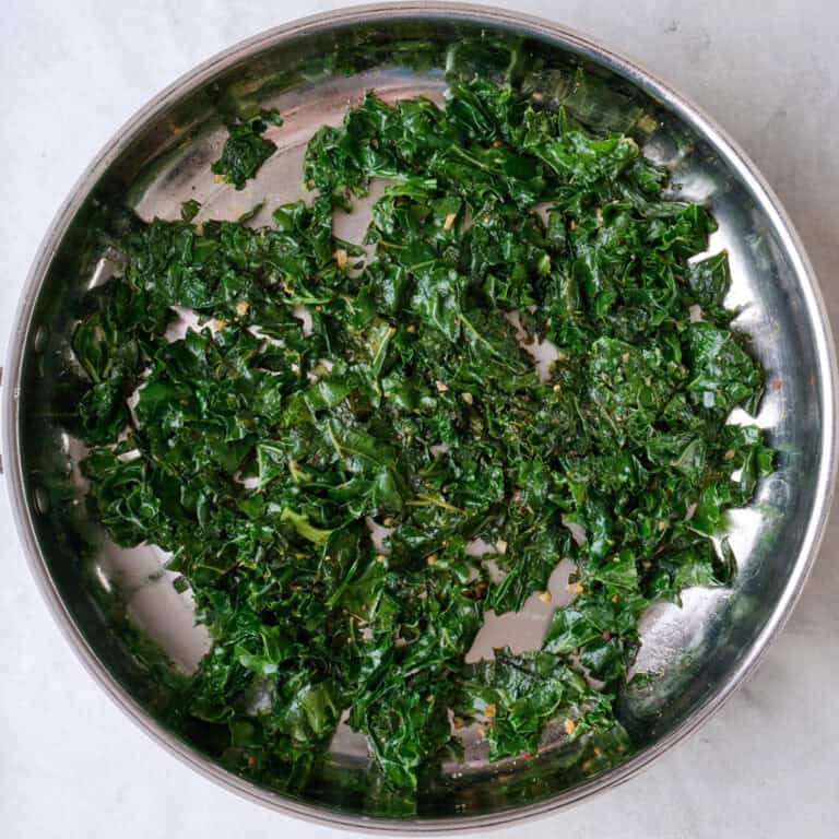 My Go-To Sauteed Kale Recipe - Feel Good Foodie