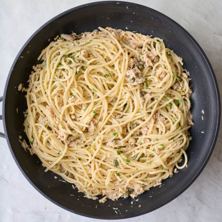 Perfect Tuna Pasta with Canned Tuna