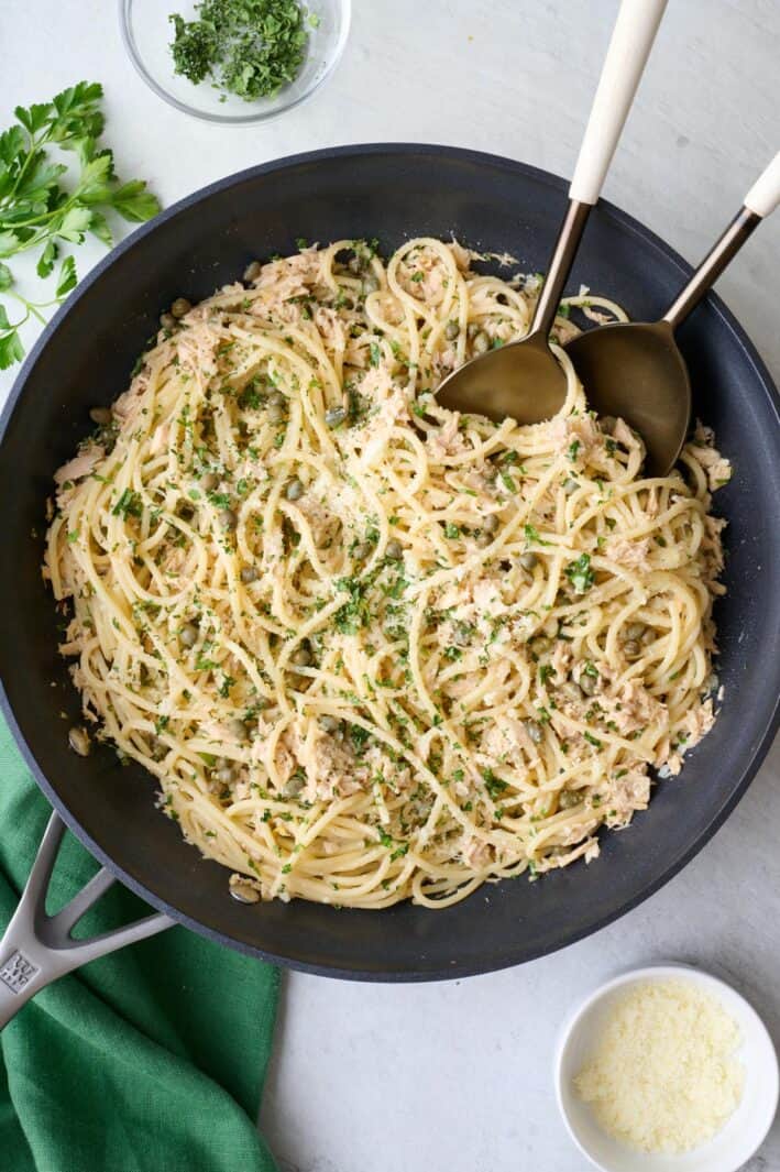 Perfect Tuna Pasta with Canned Tuna