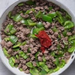 Unstuffed Peppers {Easy One Pot Recipe}